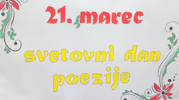 Recitiranje ob 21. marcu, svetovnem dnevu poezije - Združenje splošnih knjižnic