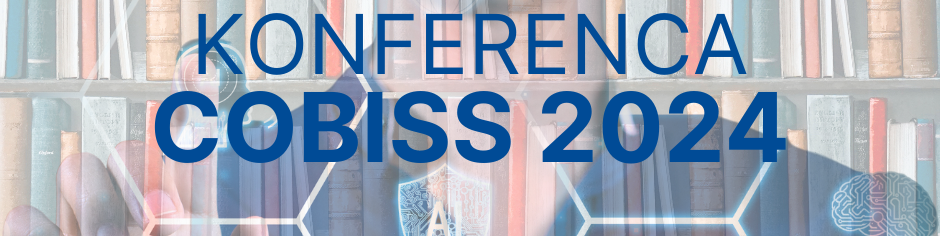 Konferenca COBISS 2024 - Združenje splošnih knjižnic